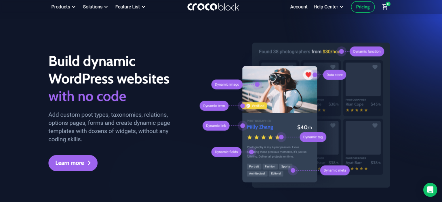 Crocoblock The Ultimate Toolkit For Building Websites With Wordpress